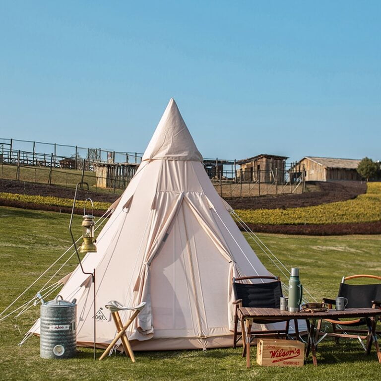 Tente tipi indien exterieur - Tente Aventure