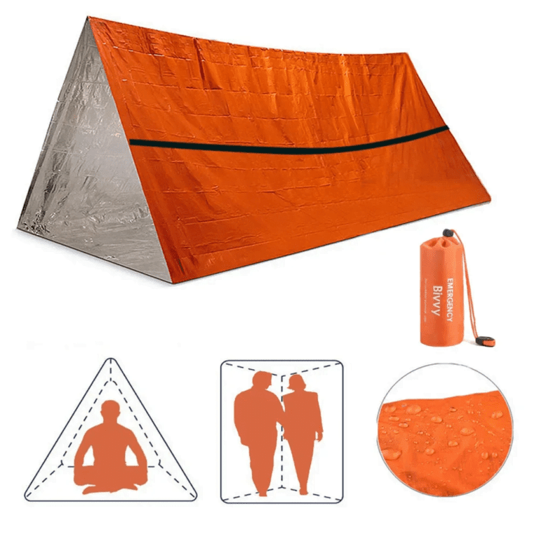 Kit de couverture de survie - Tente Aventure